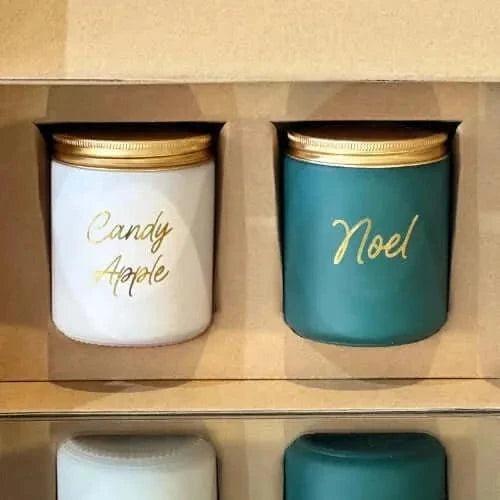 Christmas Soy Candles Noel & Candy Apple - Twin Pack – The Fragrance Room